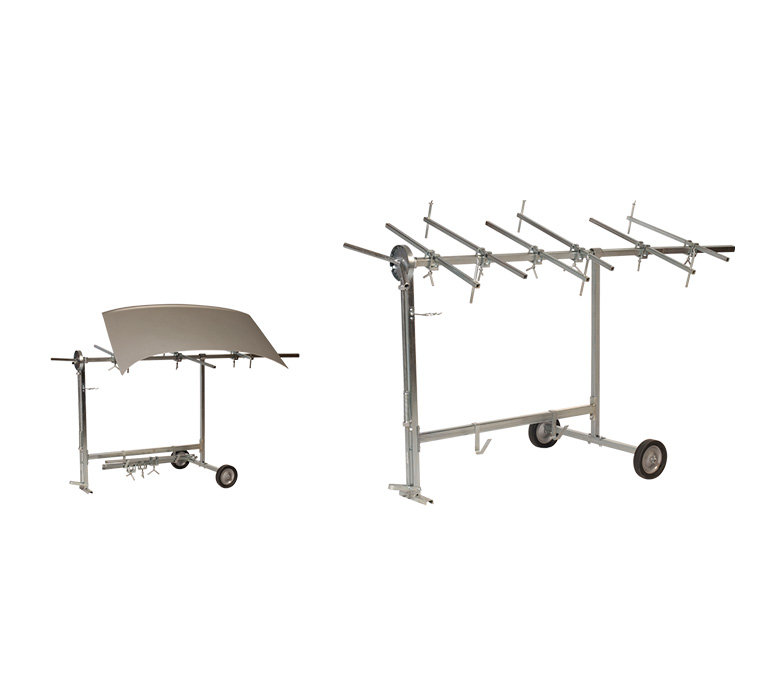 Carystem Paint Trolley Incl. Adjustable Extensions